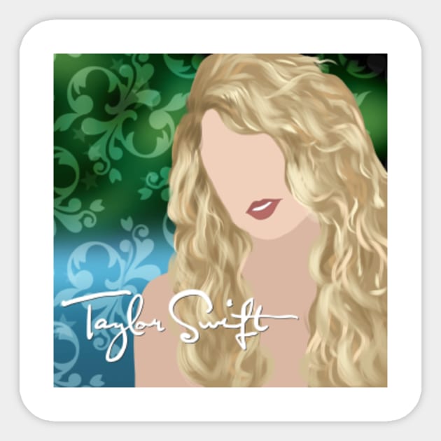 Taylor swift debut album cover - Taylor Swift - Sticker | TeePublic Taylor swift debut album cover - Taylor Swift - Sticker | TeePublic